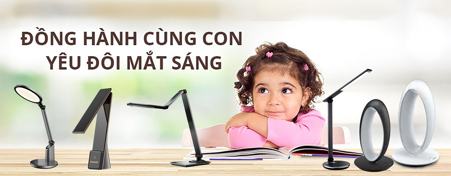 Đèn bàn Panasonic chống cận - Thiết Bị Điện GE
