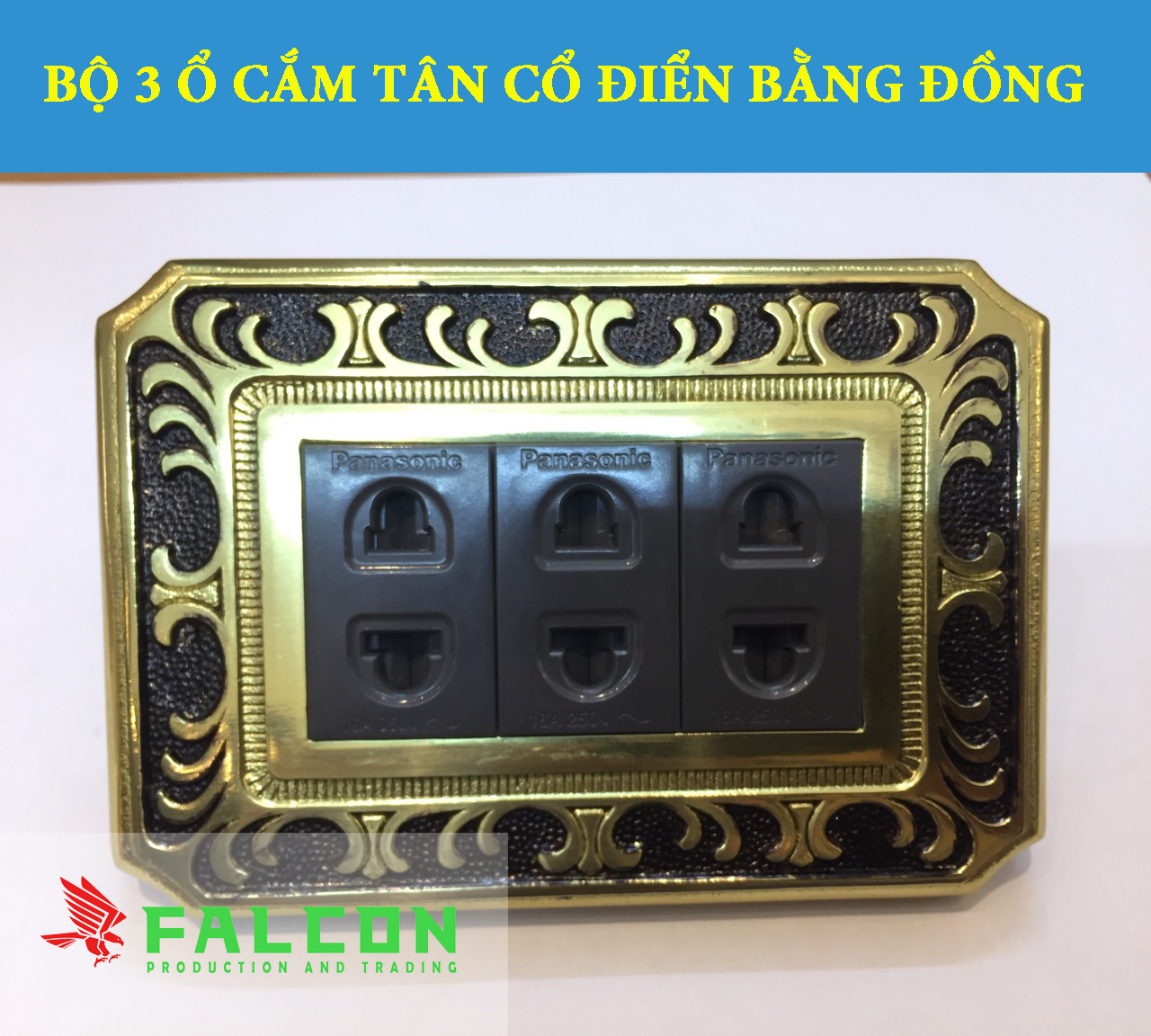 Bộ 2 Công Tắc Tân Cổ Điển - Thiết Bị Điện GE