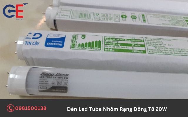 Đèn Led Tube Nhôm Rạng Đông T8 20W - Thiết Bị Điện GE