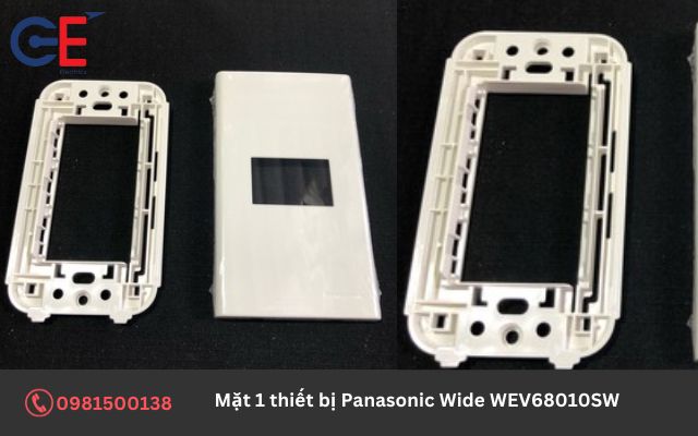 Mặt 1 thiết bị Panasonic Wide WEV68010SW - Thiết Bị Điện GE