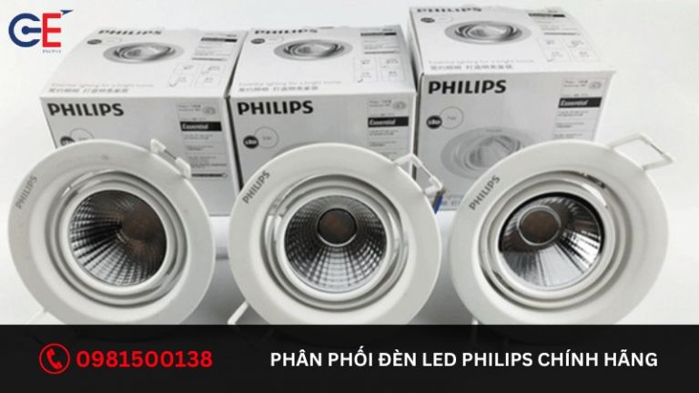 Đèn Led Âm Trần Philips Pomeron 7W - Thiết Bị Điện GE